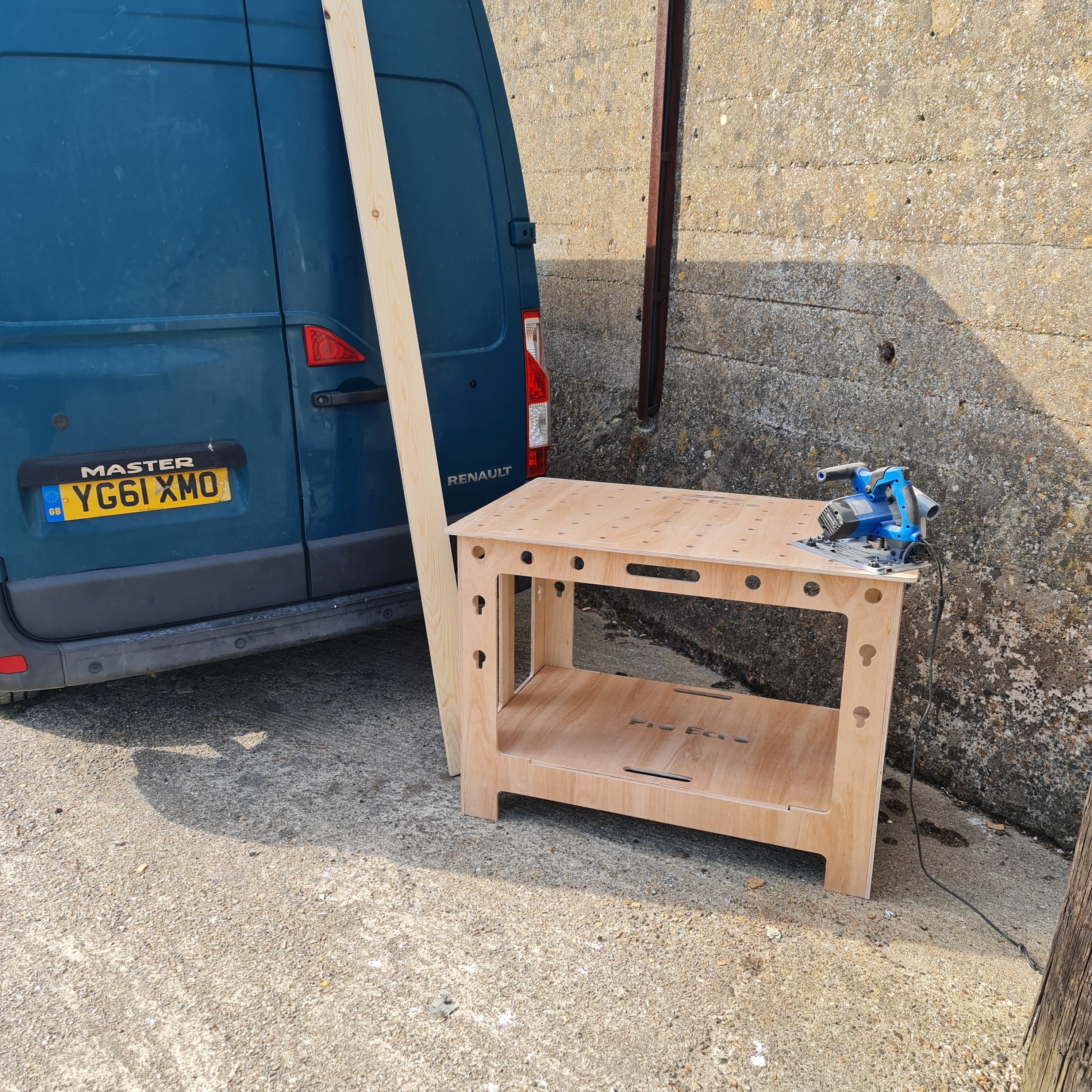 Foldable Multifunction Table: The Ultimate Mobile Work Bench Solution