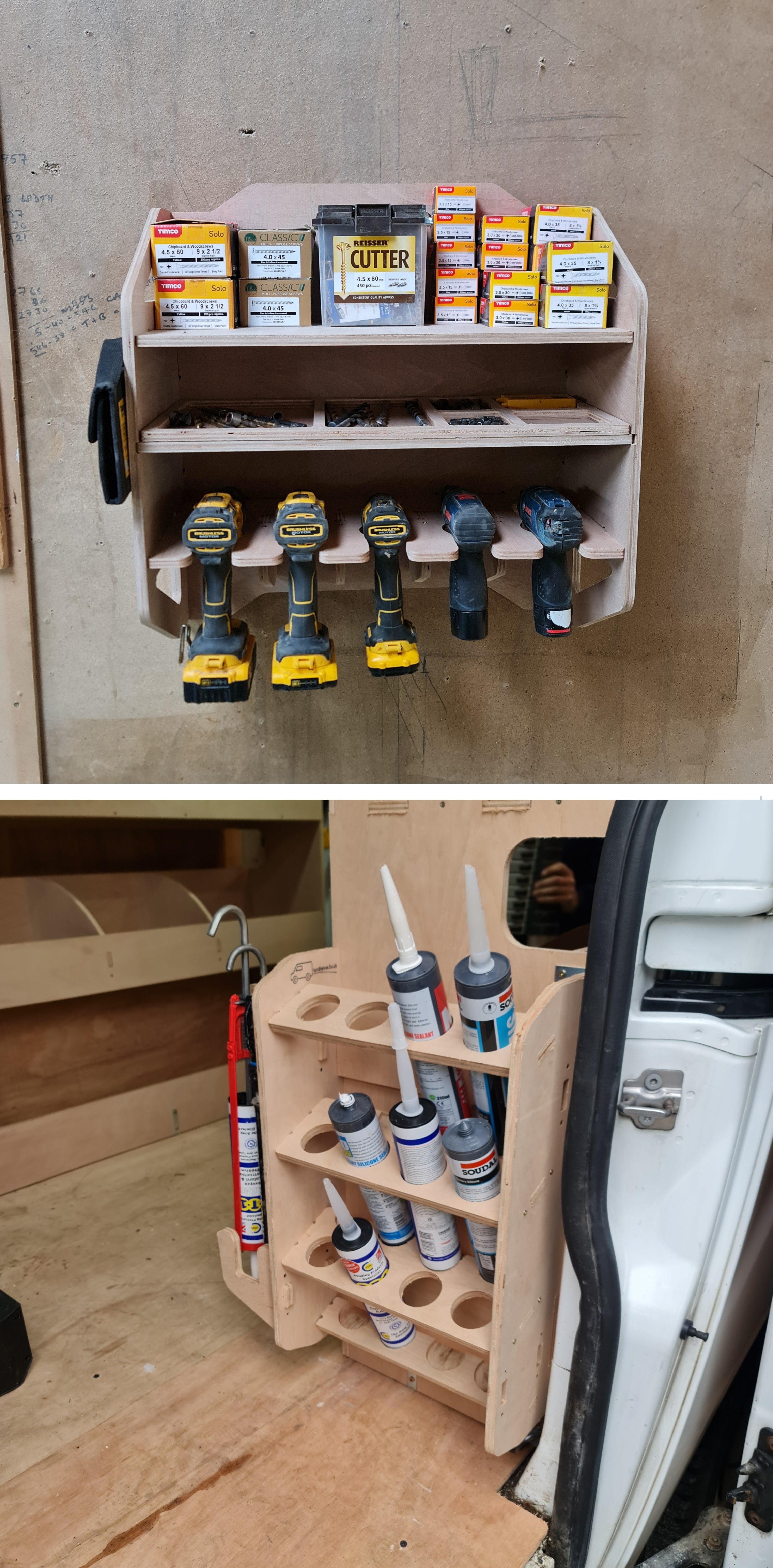 Van Racking & Van Shelving Solutions - Best In UK - CNC Work